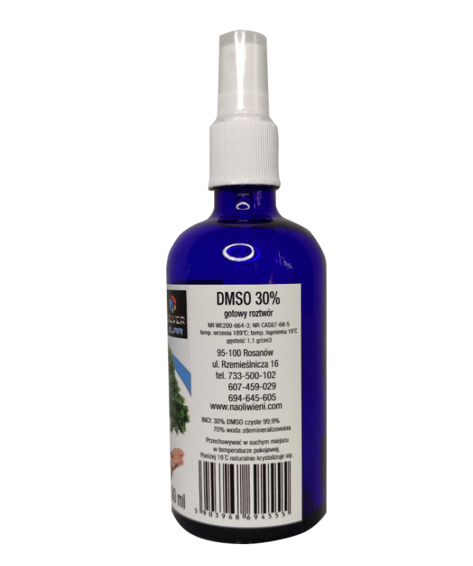 DMSO 30 % 100 ML w płynie - Naoliwieni